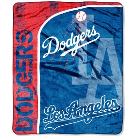 Los Angeles Dodgers 46" x 60" Micro Raschel Throw Blanket - Detroit ...
