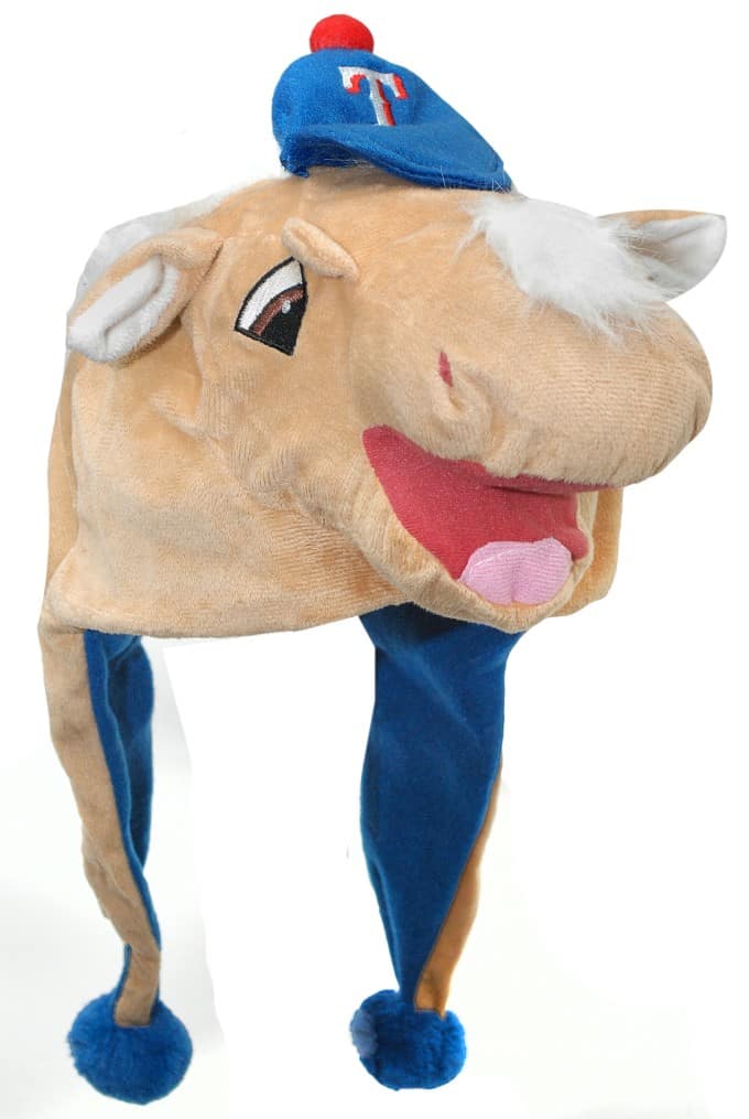 Texas Rangers Mascot Themed Dangle Hat - Detroit Game Gear