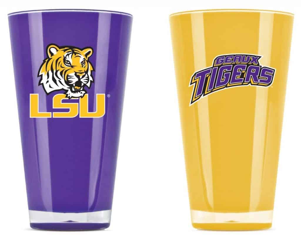 LSU Tigers Tumblers - Set of 2 (20 oz) - Detroit Game Gear