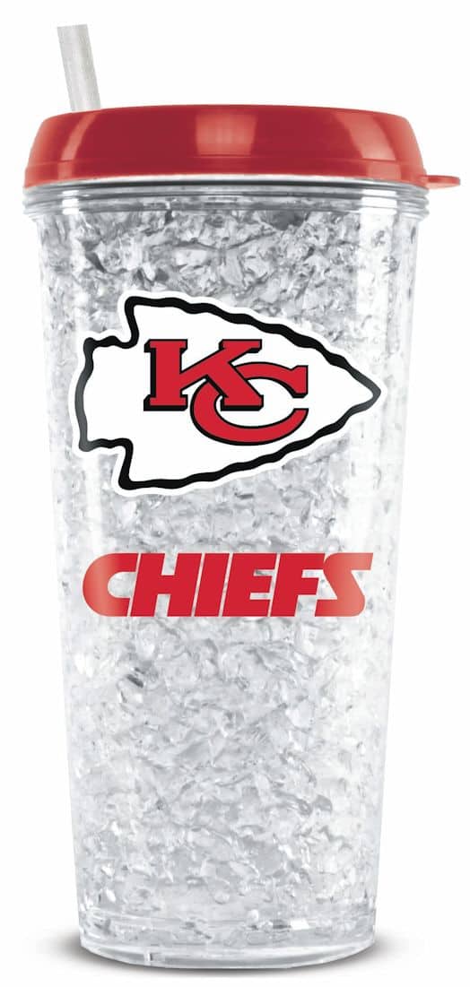 Kansas City Chiefs Crystal Freezer Travel Tumbler - Detroit Game Gear