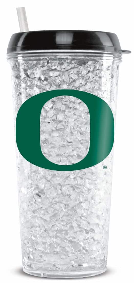 Oregon Ducks Crystal Freezer Travel Tumbler - Detroit Game Gear