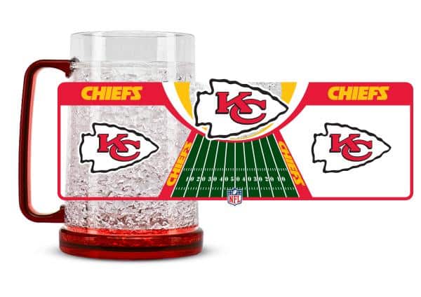 Kansas City Chiefs Crystal Freezer Mug - Detroit Game Gear