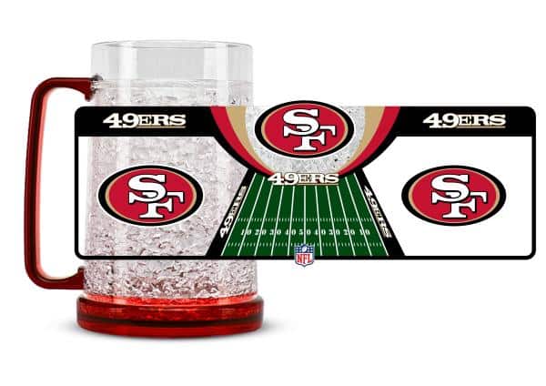 San Francisco 49ers Crystal Freezer Mug - Detroit Game Gear
