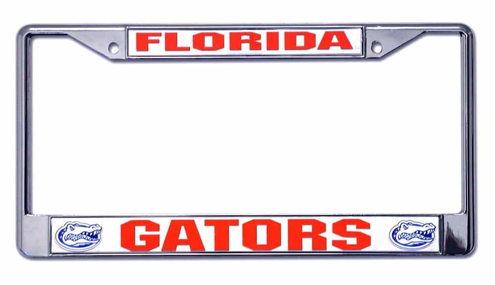 Florida Gators Chrome License Plate Frame - Detroit Game Gear