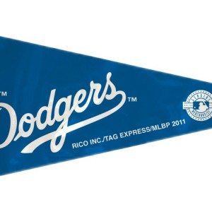 Los Angeles Dodgers Mini Pennants - 8 Piece Set - Detroit Game Gear