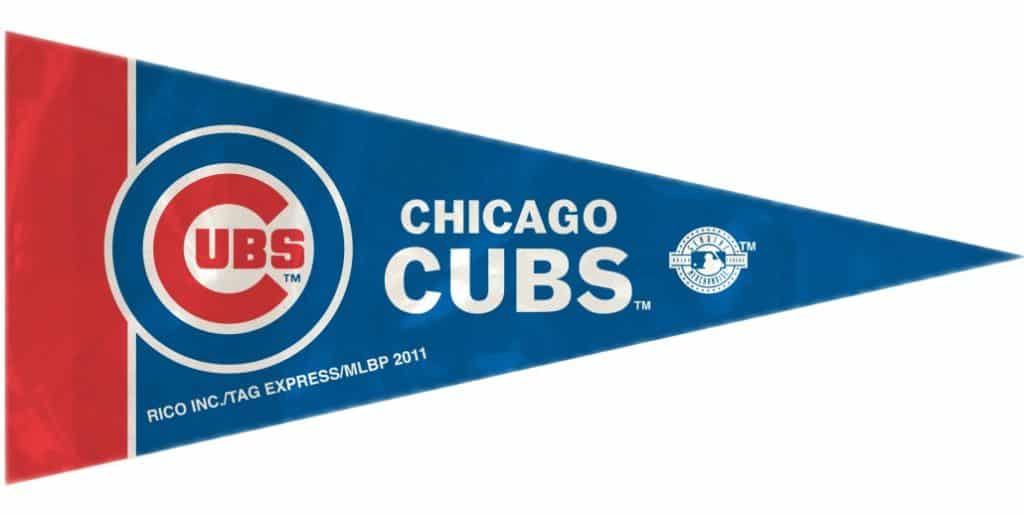 Chicago Cubs Mini Pennants - 8 Piece Set - Detroit Game Gear