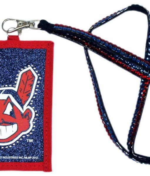 Cleveland Indians Beaded Lanyard Wallet - Detroit Game Gear