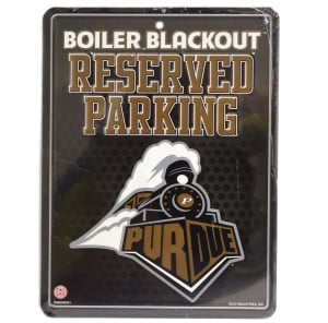 Purdue Boilermakers Metal Parking Sign - Detroit Game Gear