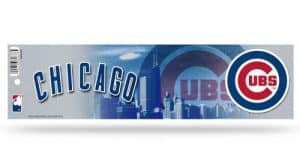Chicago Cubs Bumper Sticker - Glitter - Detroit Game Gear