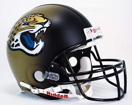 Jacksonville Jaguars Pro Line Helmet - Detroit Game Gear