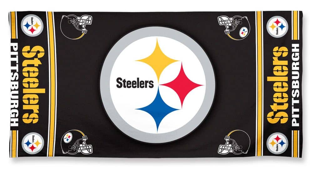 Pittsburgh Steelers Beach Towel - Detroit Game Gear