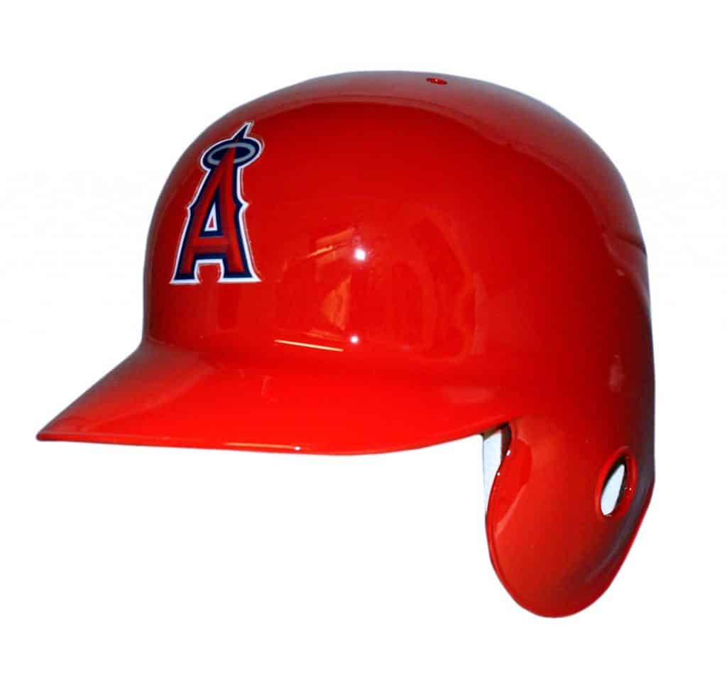 Los Angeles Angels of Anaheim Official Batting Helmet - Left Flap ...