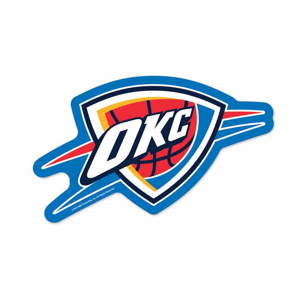 Oklahoma City Thunder Logo on the GoGo - Detroit Game Gear