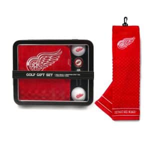Detroit Red Wings Golf Gift Set with Towel - Detroit Game Gear