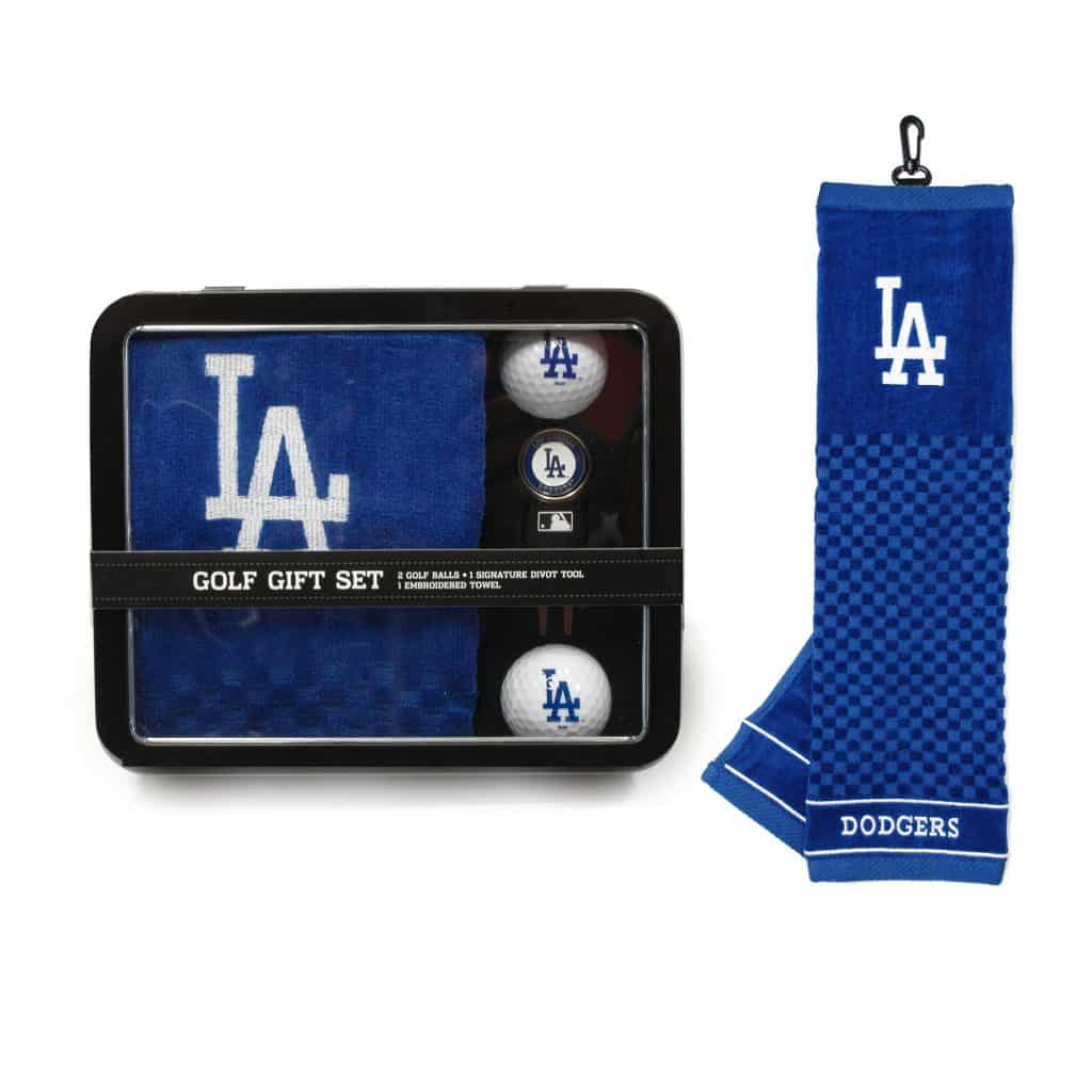 Los Angeles Dodgers Golf Gift Set with Towel - Detroit Game Gear