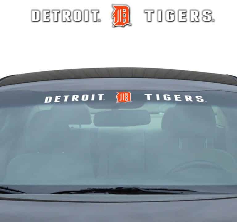 Detroit Tigers 35" x 4" Windshield Decal - Detroit Game Gear