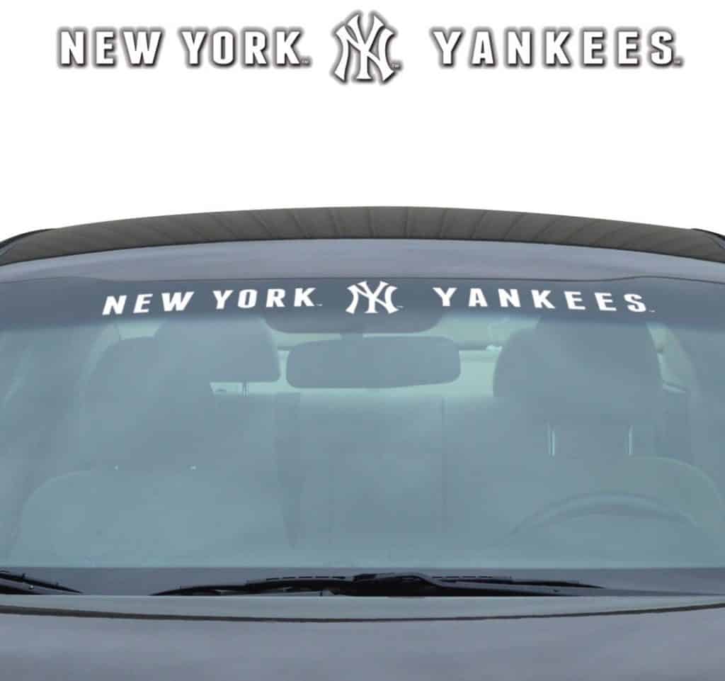 New York Yankees 35"x4" Windshield Decal - Detroit Game Gear