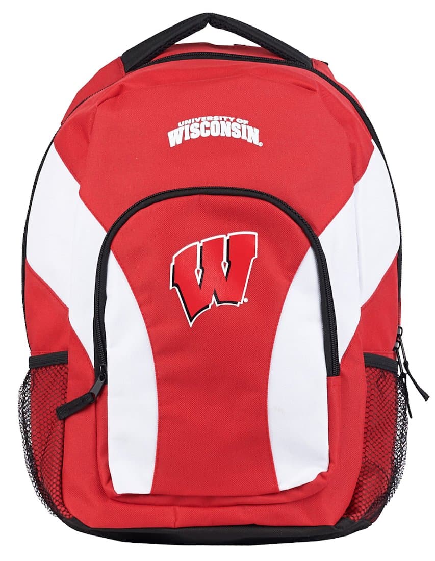 Wisconsin Badgers Draft Day Back Pack - Red - Detroit Game Gear