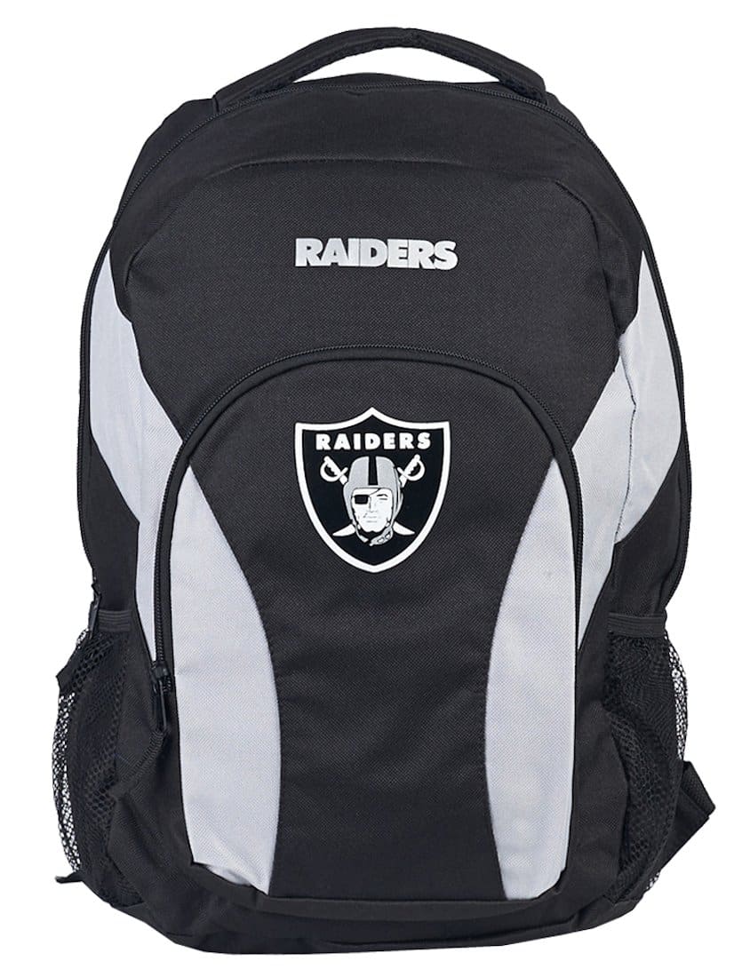Oakland Raiders Draft Day Black Back Pack - Detroit Game Gear