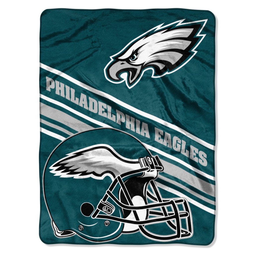 Philadelphia Eagles 60″x80″ Midnight Green Raschel Throw Blanket ...