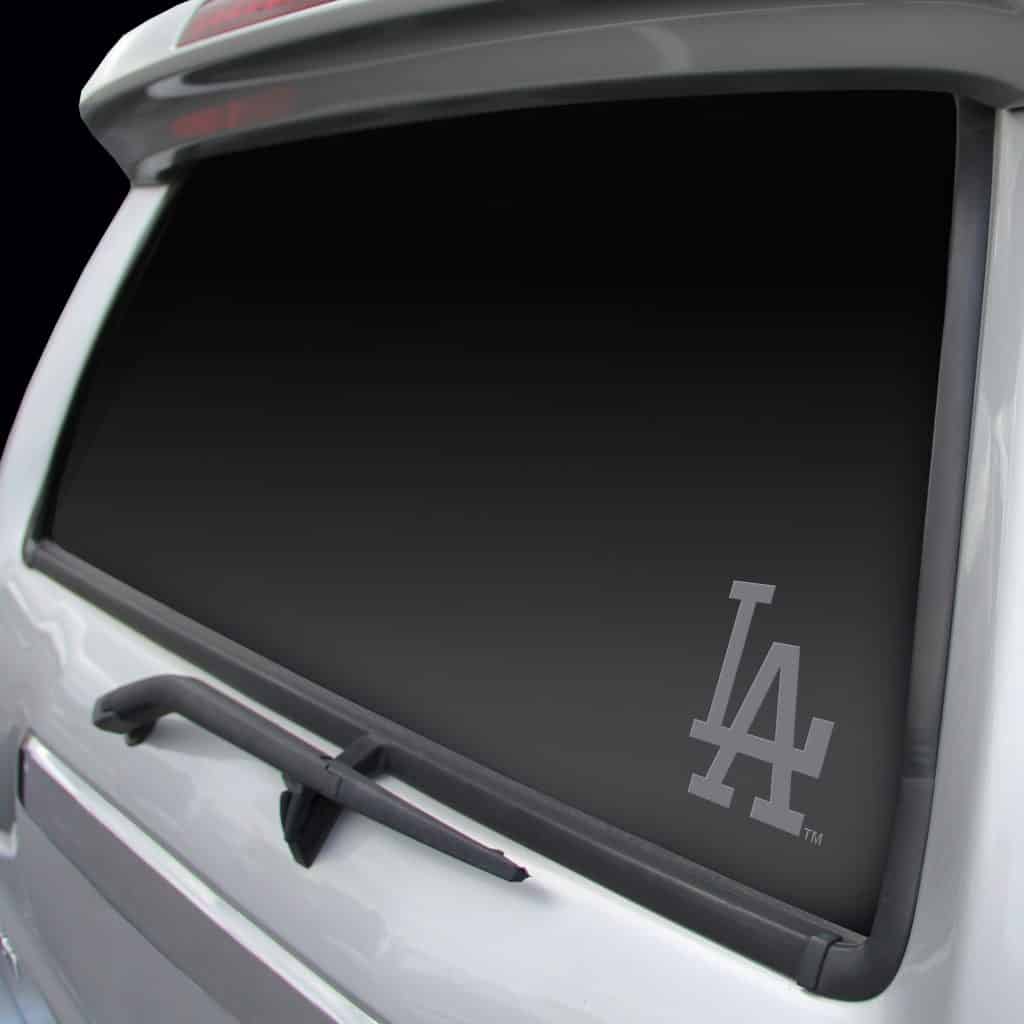 Los Angeles Dodgers Chrome Window Graphic Decal - Detroit Game Gear