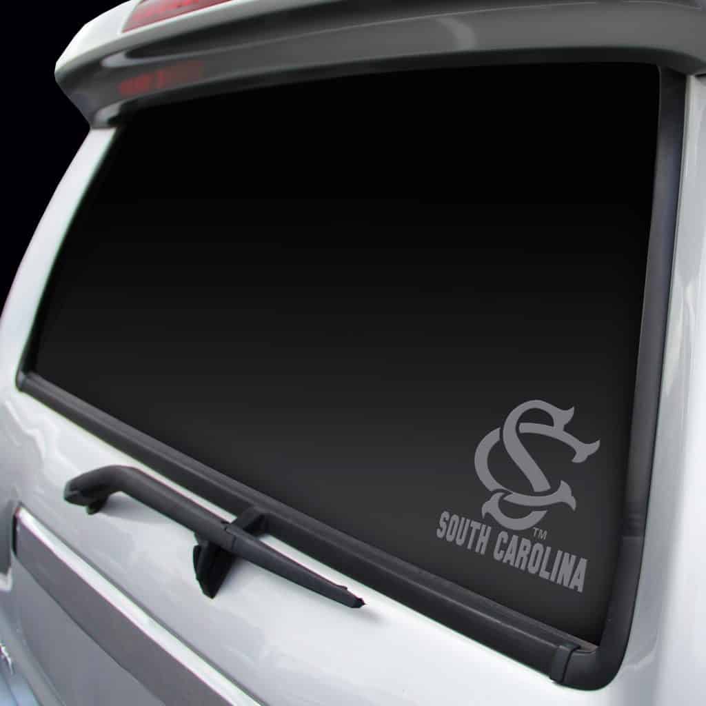 South Carolina Gamecocks Chrome Window Graphic Decal - Detroit Game Gear