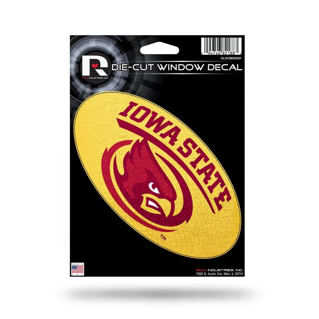 Iowa State Cyclones Bling Die-Cut Decal - Detroit Game Gear