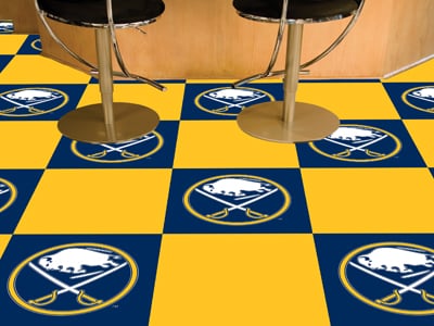 Buffalo Sabres Team Carpet Tiles - Detroit Game Gear