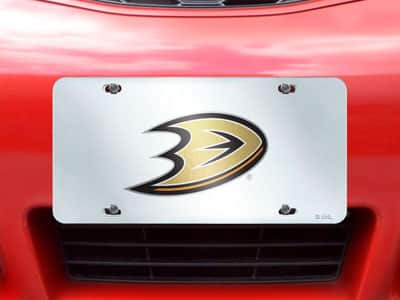 Anaheim Ducks License Plate Inlaid 6"x12" - Detroit Game Gear