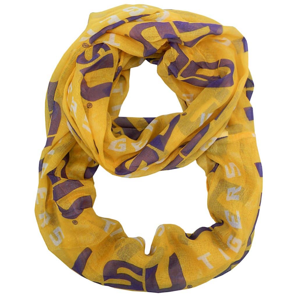 LSU Tigers Infinity Scarf - Alternate - Detroit Game Gear