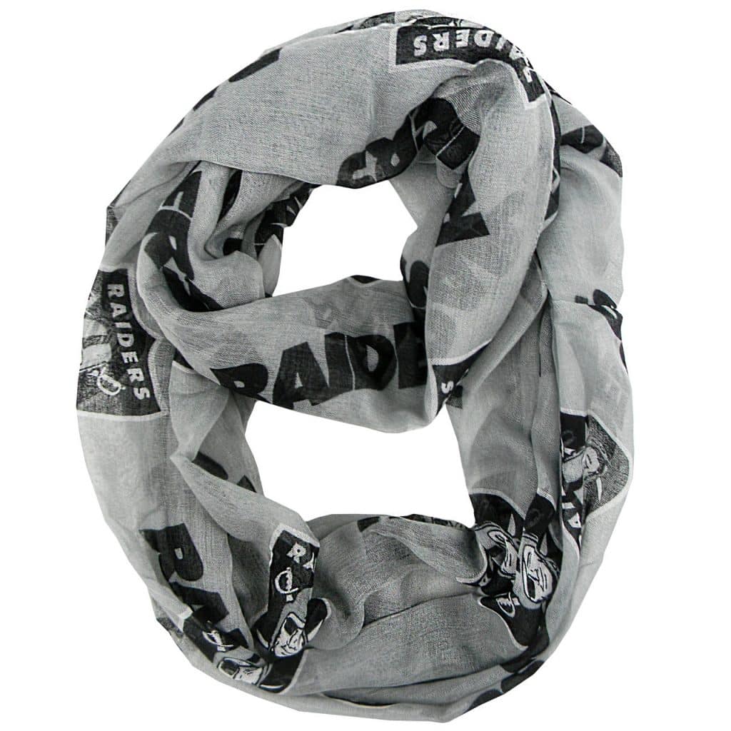 Oakland Raiders Infinity Scarf - Alternate - Detroit Game Gear