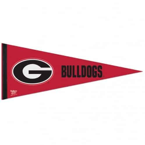 Georgia Bulldogs Premium Pennant - Detroit Game Gear