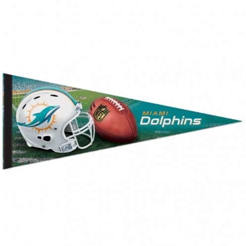 Miami Dolphins Premium Pennant - Detroit Game Gear