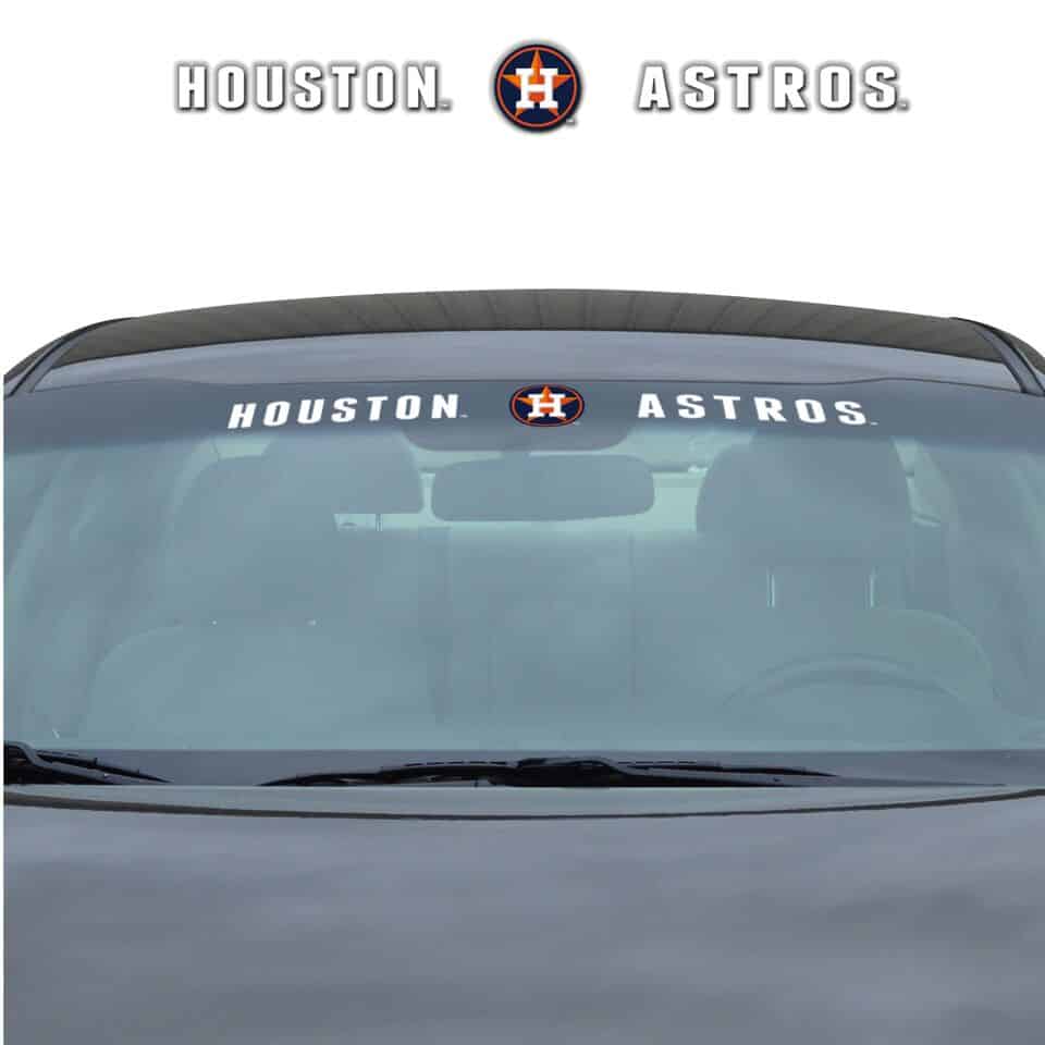 Houston Astros 35"x4" Windshield Decal - Detroit Game Gear