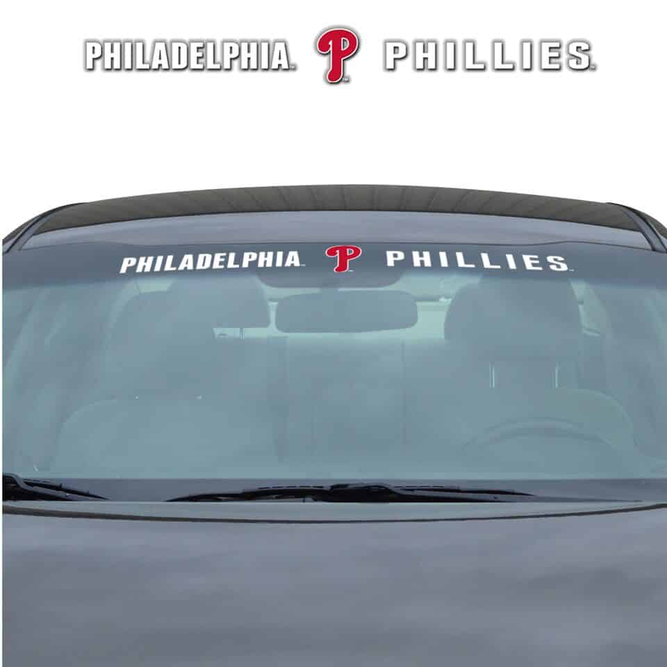 Philadelphia Phillies 35x4 Windshield Decal - Detroit Game Gear