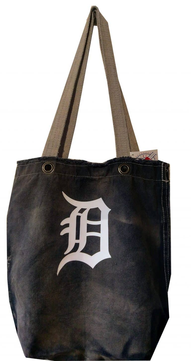 Detroit Tigers Vintage Denim Shopper Bag - Detroit Game Gear
