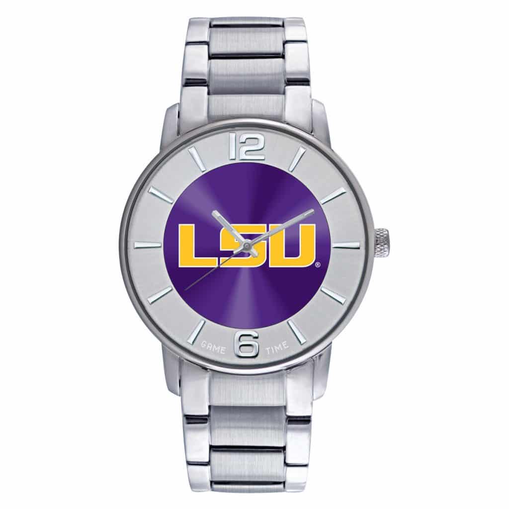 LSU Tigers Mens Quartz Analog All Pro Watch - Detroit Game Gear