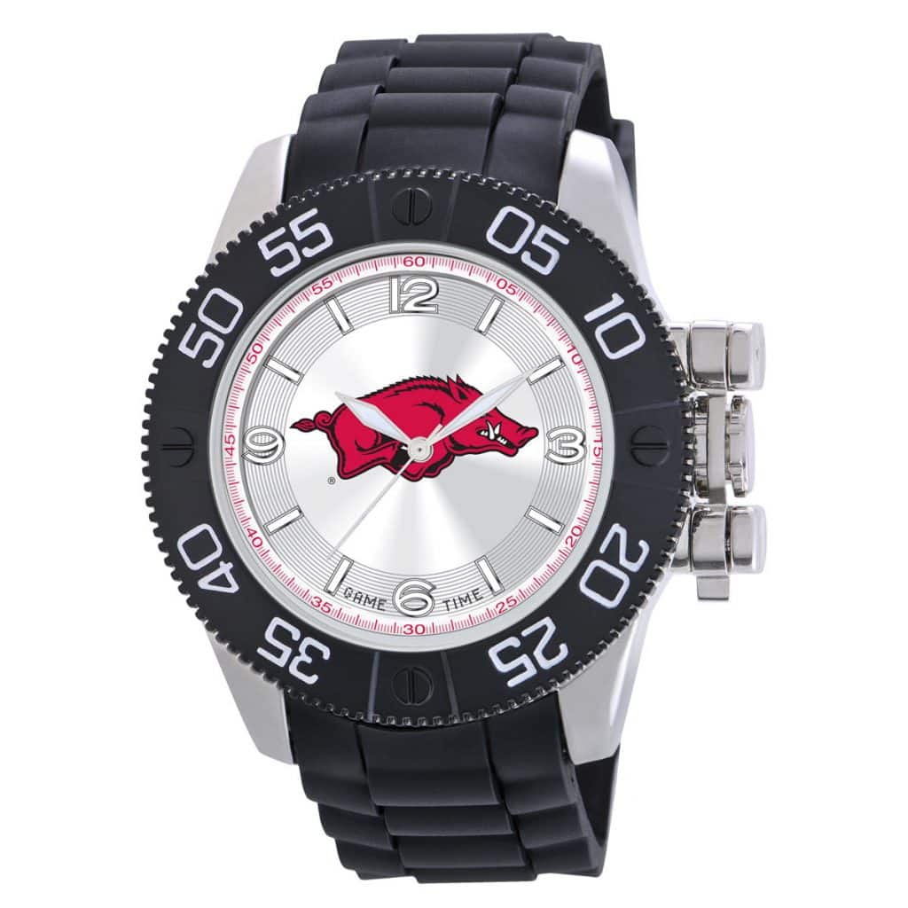 Arkansas Razorbacks Mens Quartz Analog Beast Watch - Detroit Game Gear