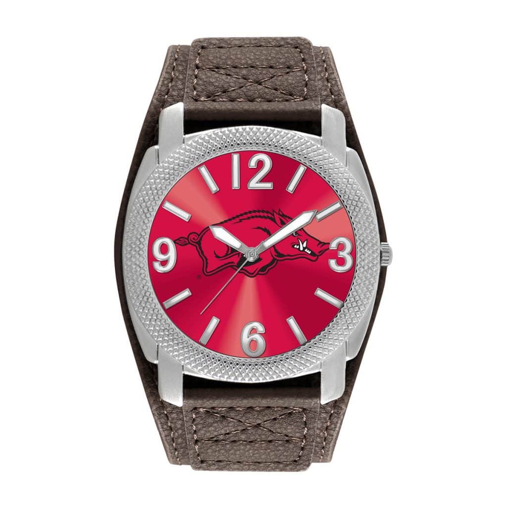 Arkansas Razorbacks Mens Quartz Analog Defender Watch - Detroit Game Gear