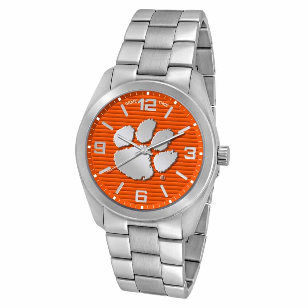 Clemson Tigers Mens Quartz Analog Elite Watch - Detroit Game Gear