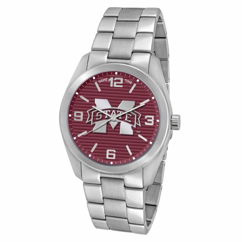Mississippi State Mens Quartz Analog Elite Watch - Detroit Game Gear