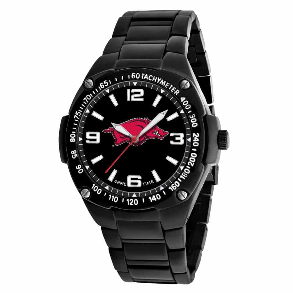 Arkansas Razorbacks Mens Quartz Analog Gladiator Watch - Detroit Game Gear