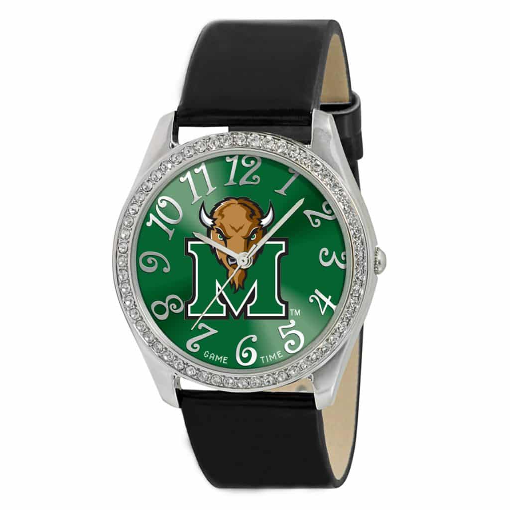 Marshall Thundering Herd Ladies Quartz Analog Glitz Watch - Detroit ...