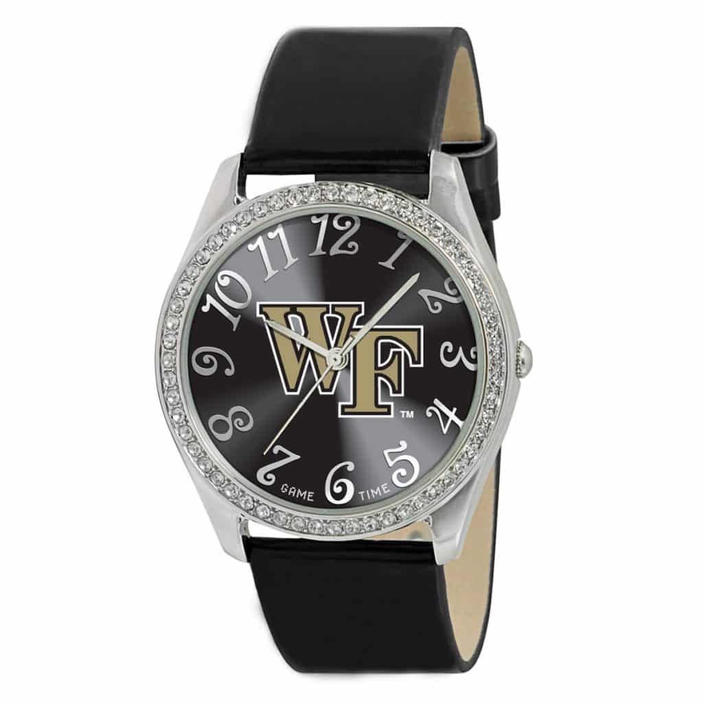 Wake Forest Demon Deacons Ladies Quartz Analog Glitz Watch - Detroit ...