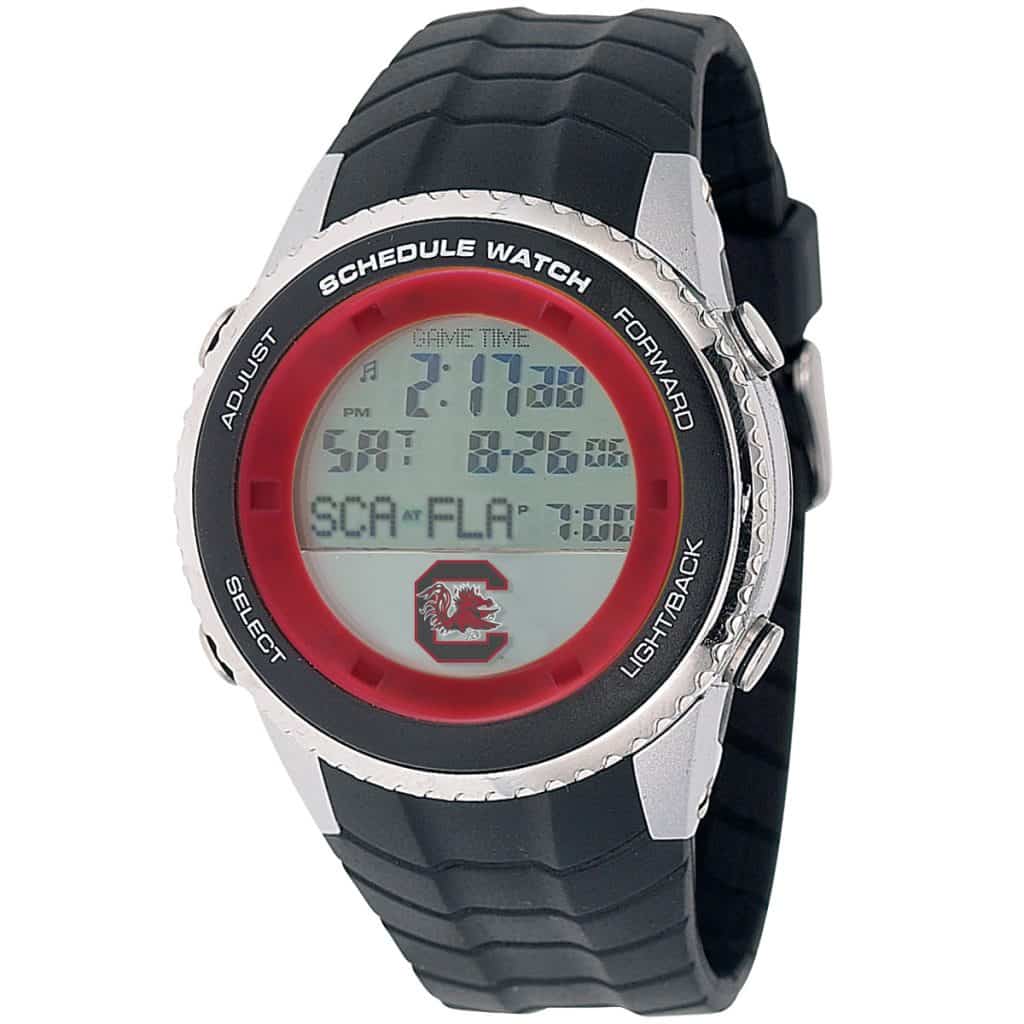 South Carolina Gamecocks Mens LCD Schedule Watch - Detroit Game Gear