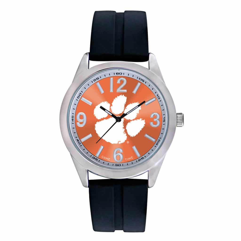 Clemson Tigers Mens Quartz Analog Varsity Watch - Detroit Game Gear