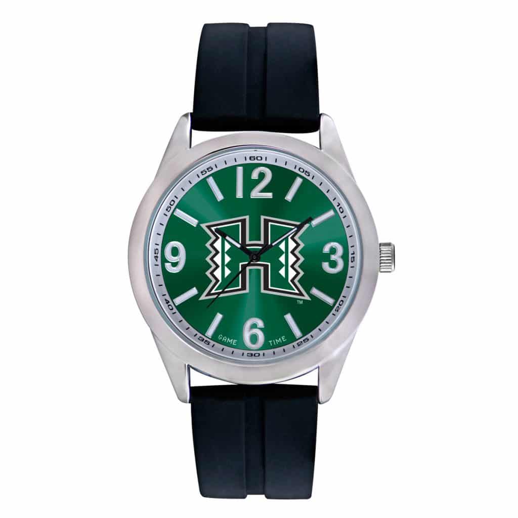 Hawaii Warriors Mens Quartz Analog Varsity Watch - Detroit Game Gear