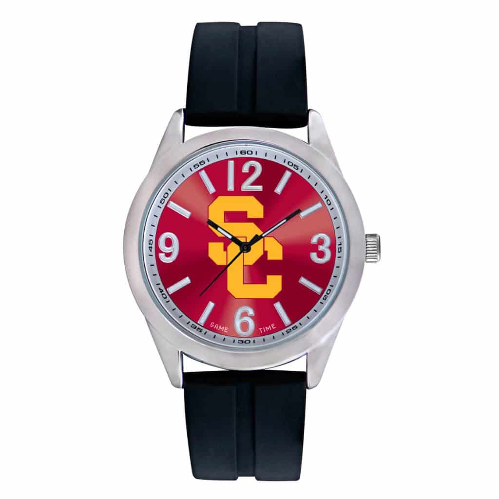 USC Trojans Mens Quartz Analog Varsity Watch - Detroit Game Gear