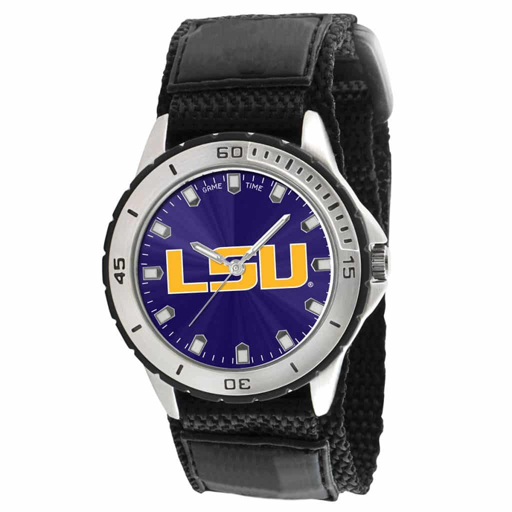 LSU Tigers Mens Quartz Analog Veteran Watch - Detroit Game Gear