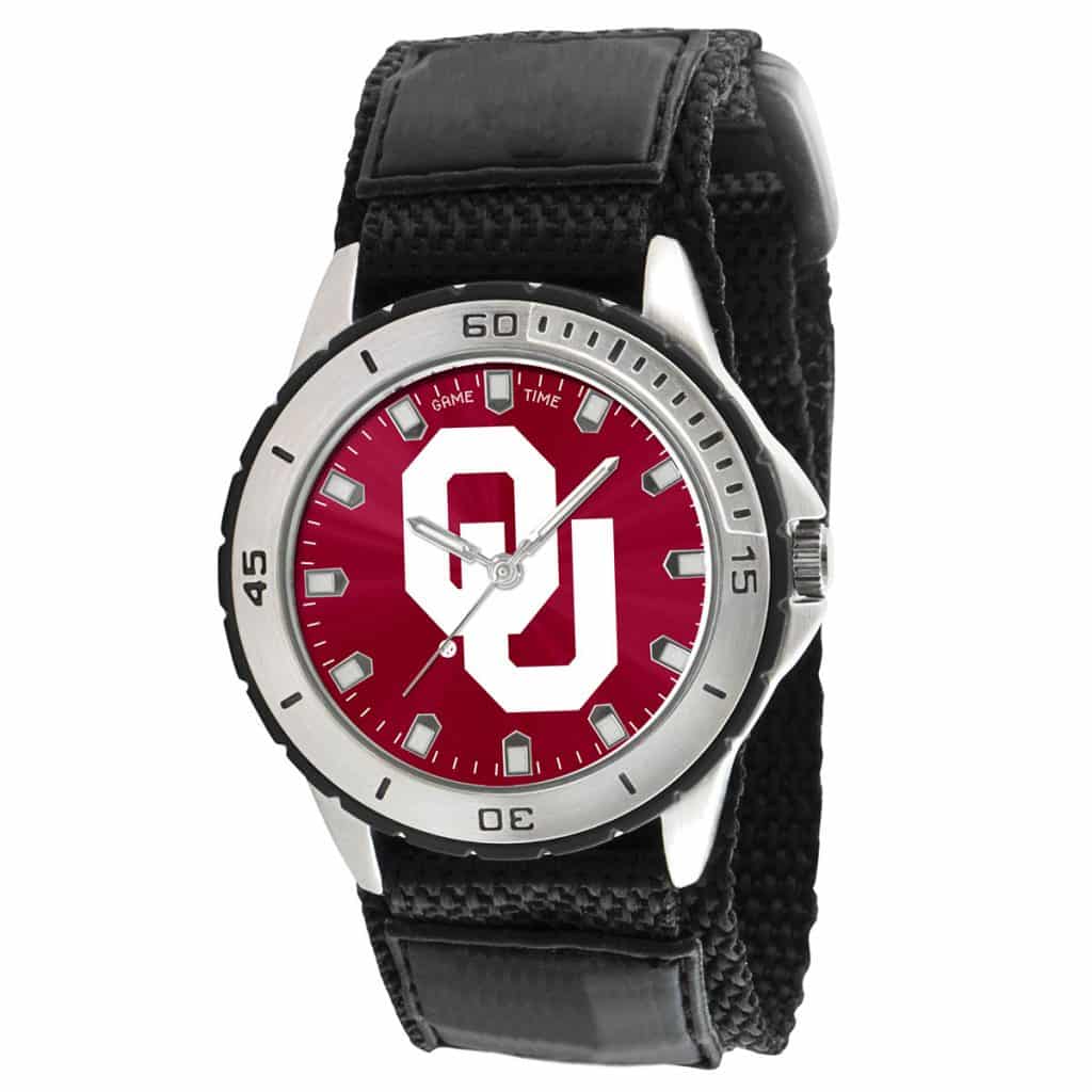 Oklahoma Sooners Mens Quartz Analog Veteran Watch - Detroit Game Gear